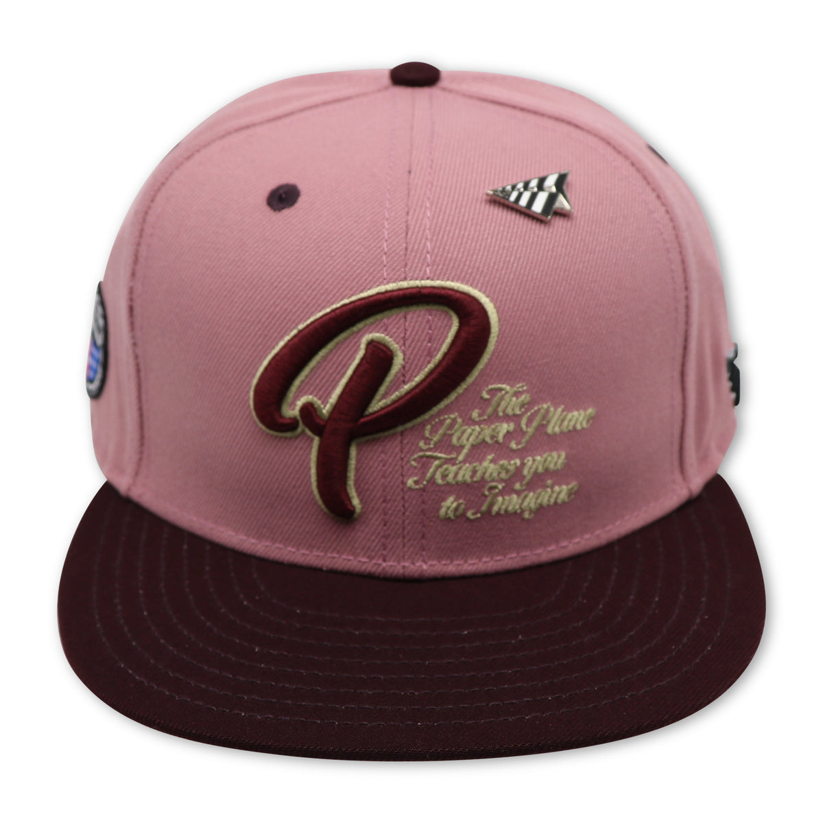PAPER PLANES (ROSE) SCRIPTED SNAPBACK – 4ucaps.com