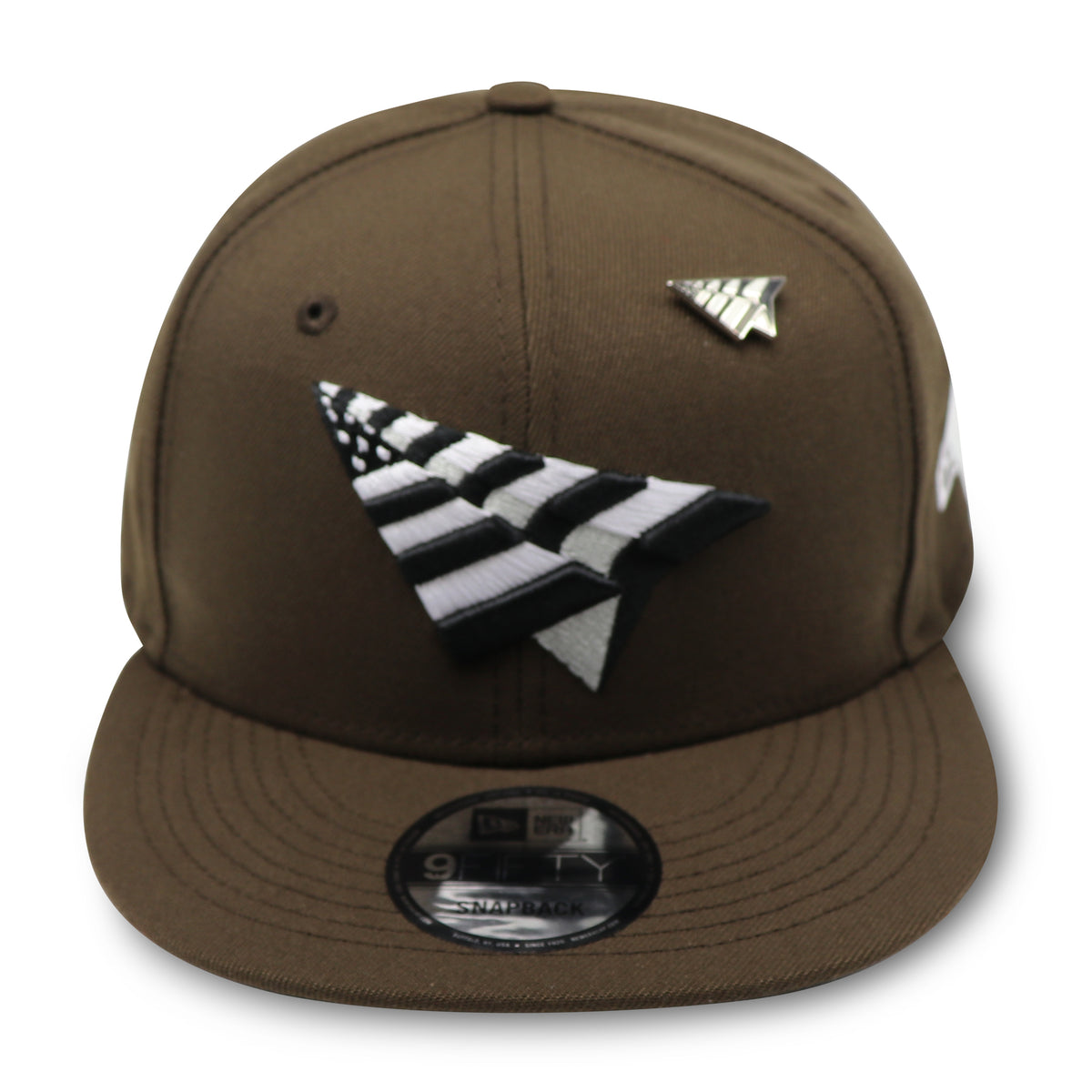 PAPER PLANES (BROWN) OG SNAPBACK – 4ucaps.com