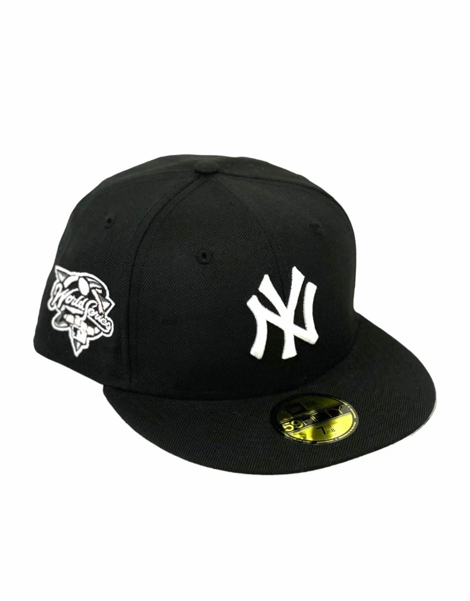 NEW YORK YANKEES (BLACK) (2000 WORLDSERIES) NEW ERA 59FIFTY FITTED (PI ...