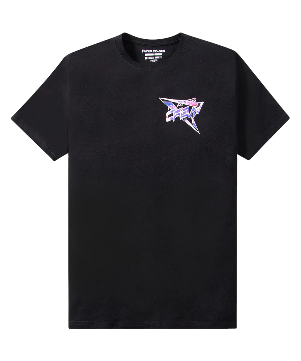 PAPER PLANES "PLANES CREW" TEE BLACK – 4ucaps.com