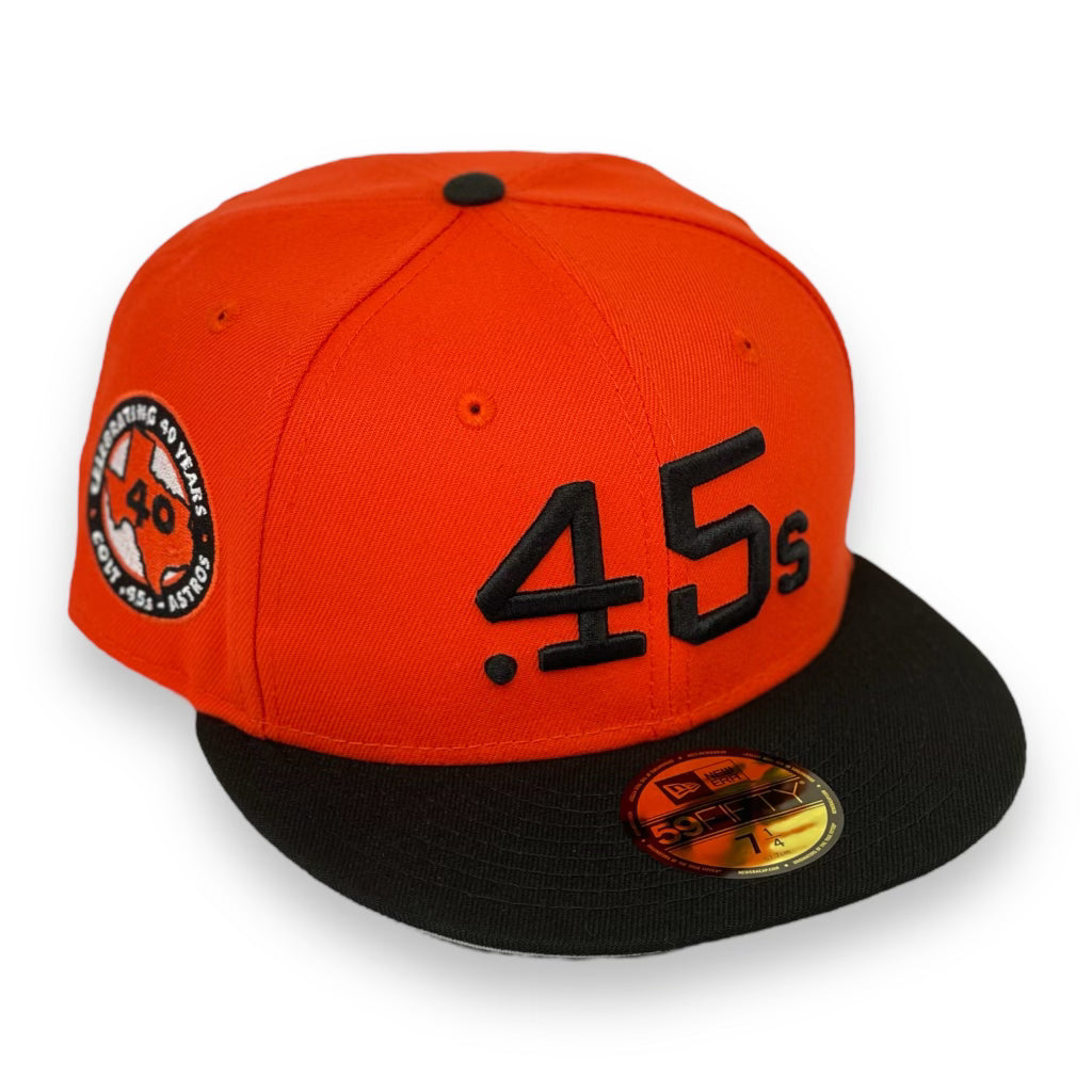 COLT 45'S (ORANGE) (40TH ANNIVERSARY) NEW ERA 59FIFTY FITTED – 4ucaps.com