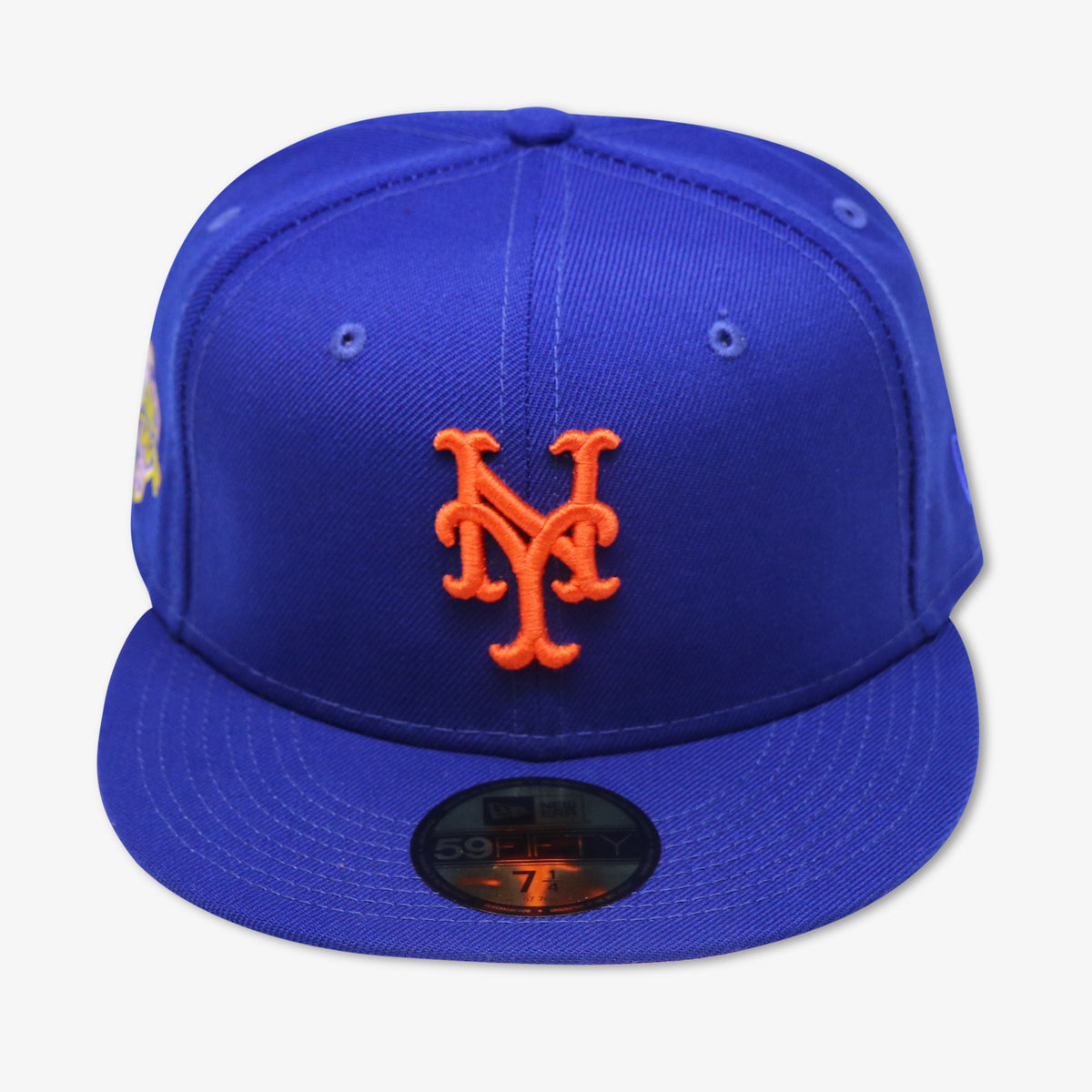 NEW YORK METS "50TH ANNIVERSARY" NEW ERA 59FIFTY FITTED (PINK BOTTOM ...