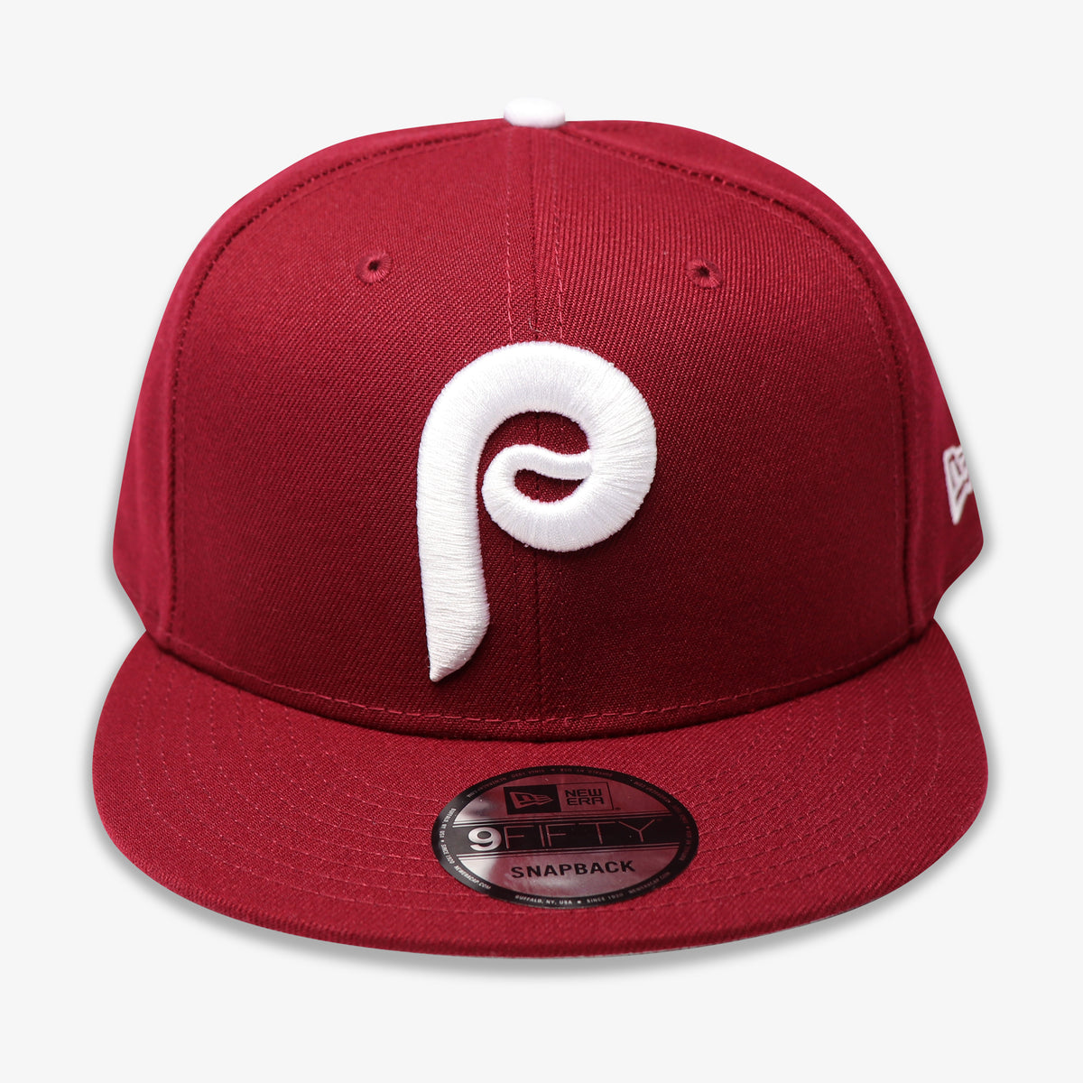 PHILADELPHIA PHILLIES (BURGUNDY) NEW ERA 9FIFTY SNAPBACK – 4ucaps.com