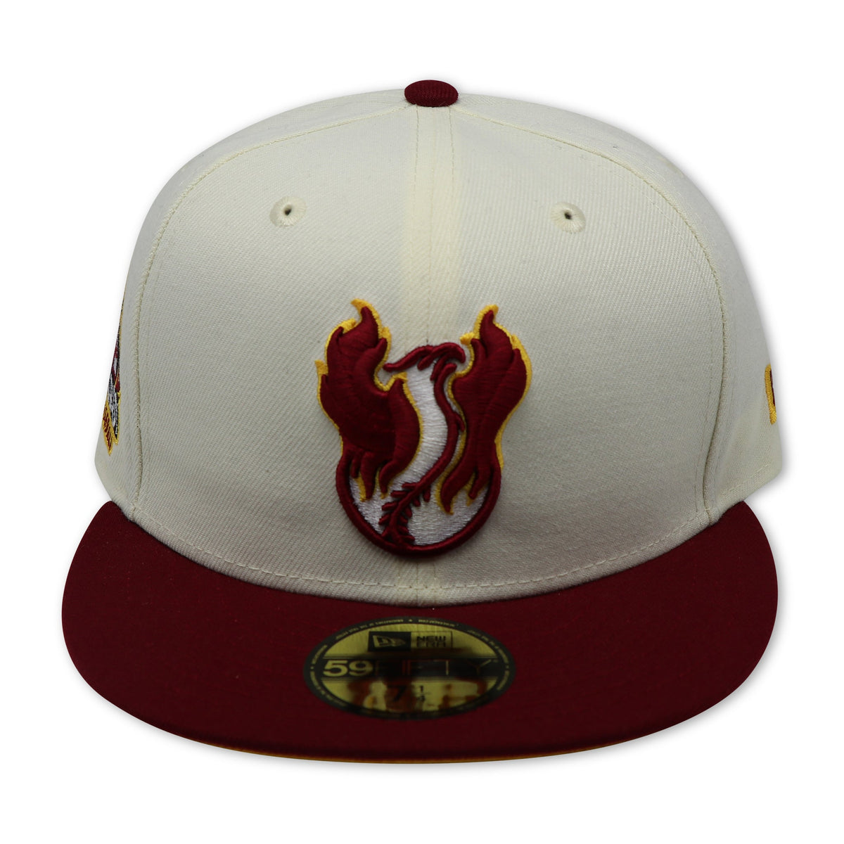 PHOENIX FIREBIRDS( INAUGURAL SEASON) NEW ERA 59FIFTY ( A-GOLD UNDER VI ...