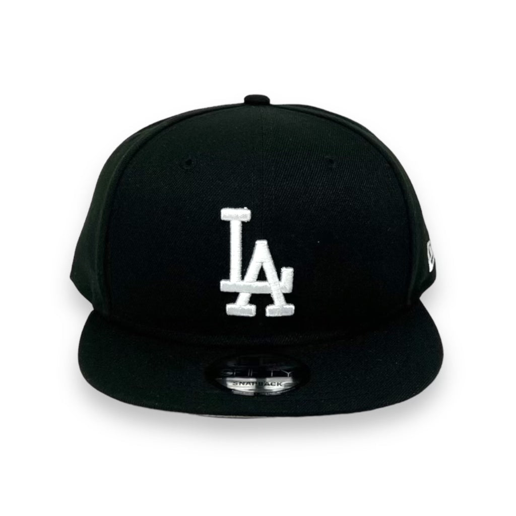 LOS ANGELES DODGERS (BLK/WHT) NEW ERA 9FIFTY SNAPBACK – 4ucaps.com